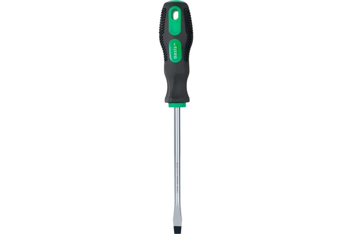 OASIS Отвертка слесарная Eco SL8X150 103011201008, шестигранная головка, из стали