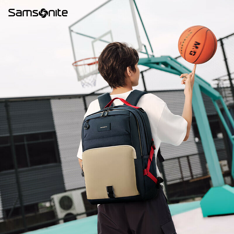 Samsonite Student Backpack, 2024 New Arrival, High School And Middle School Student Backpack, Stylish Lightweight Backpack, Large Capacity Laptop Bag, NW4