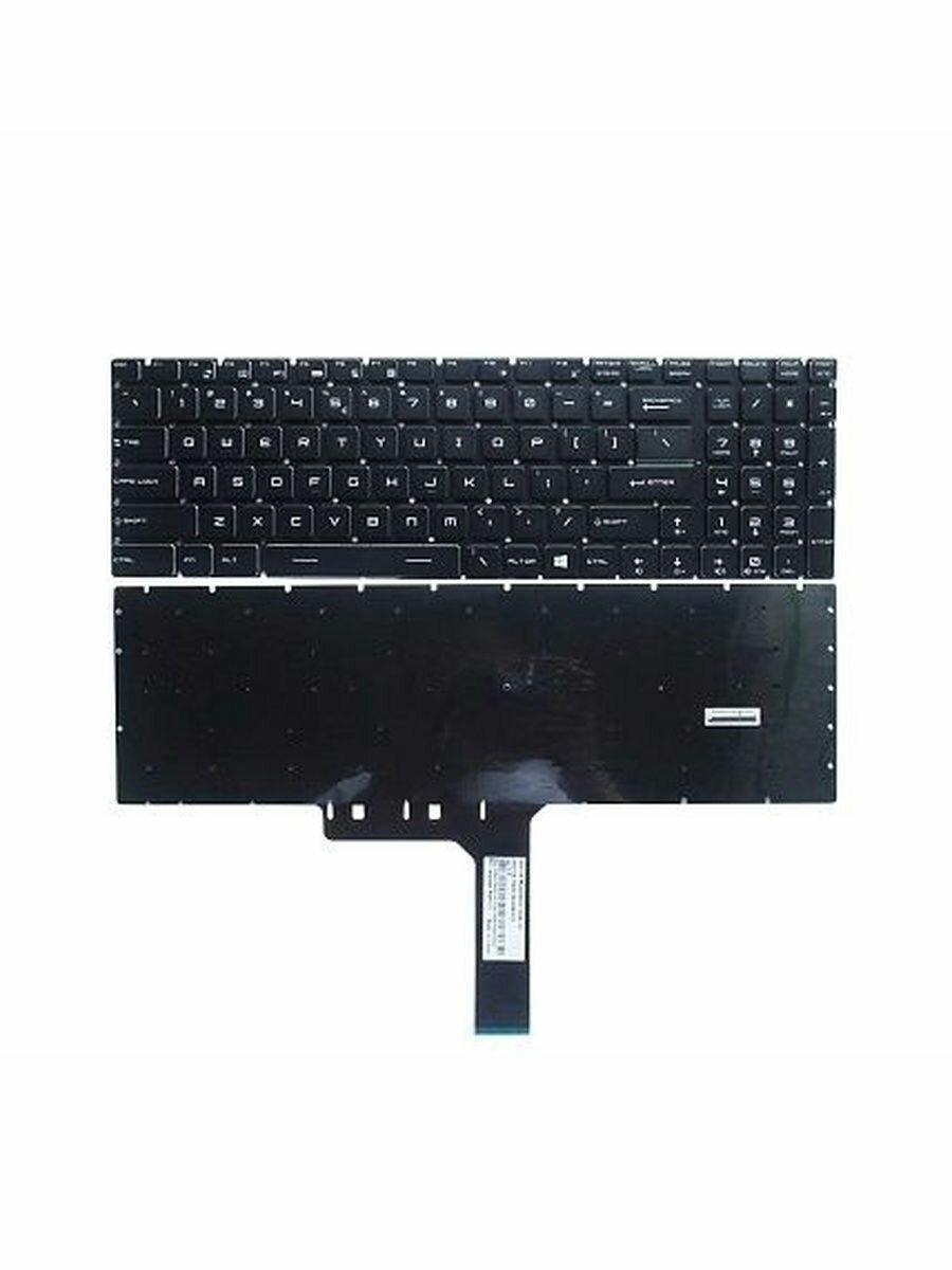Клавиатура для ноутбука MSI GE63VR, GE73VR черная, RGB подсветка