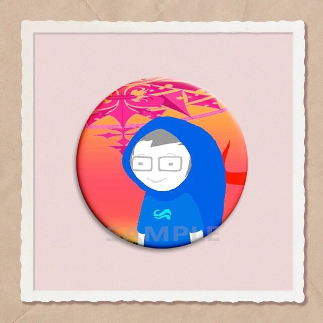 32/50/58 мм John Egbert, мягкие булавки на пуговицах, мультяшная аниме, кавайная брошь, значок для рюкзака, украшения одежды, модные подарки