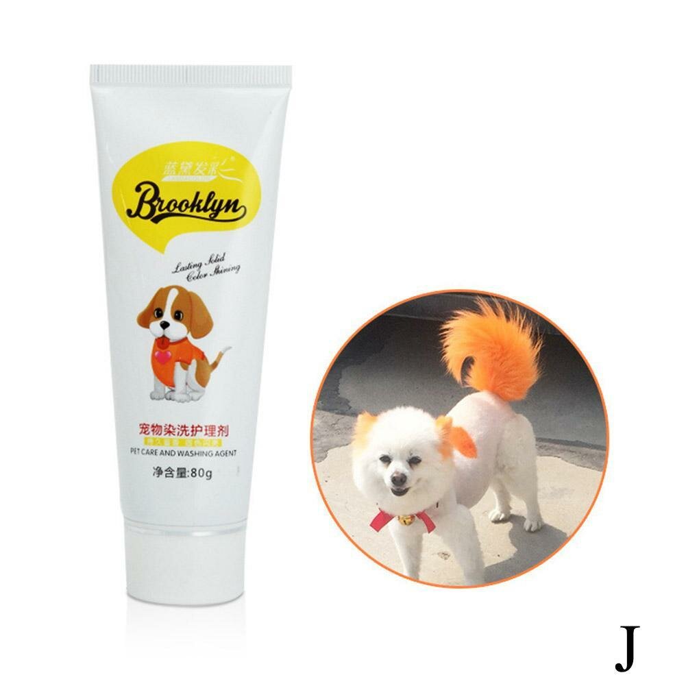 80 г домашних собак, кошек, животных, волосы, яркие красители, красящий пигмент