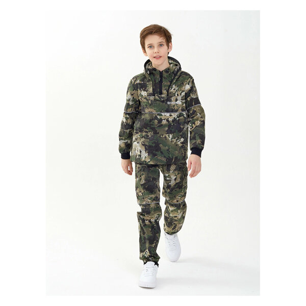 Костюм летний детский Huntsman "Антигнус" (Зеленый питон), 36-38/134-140