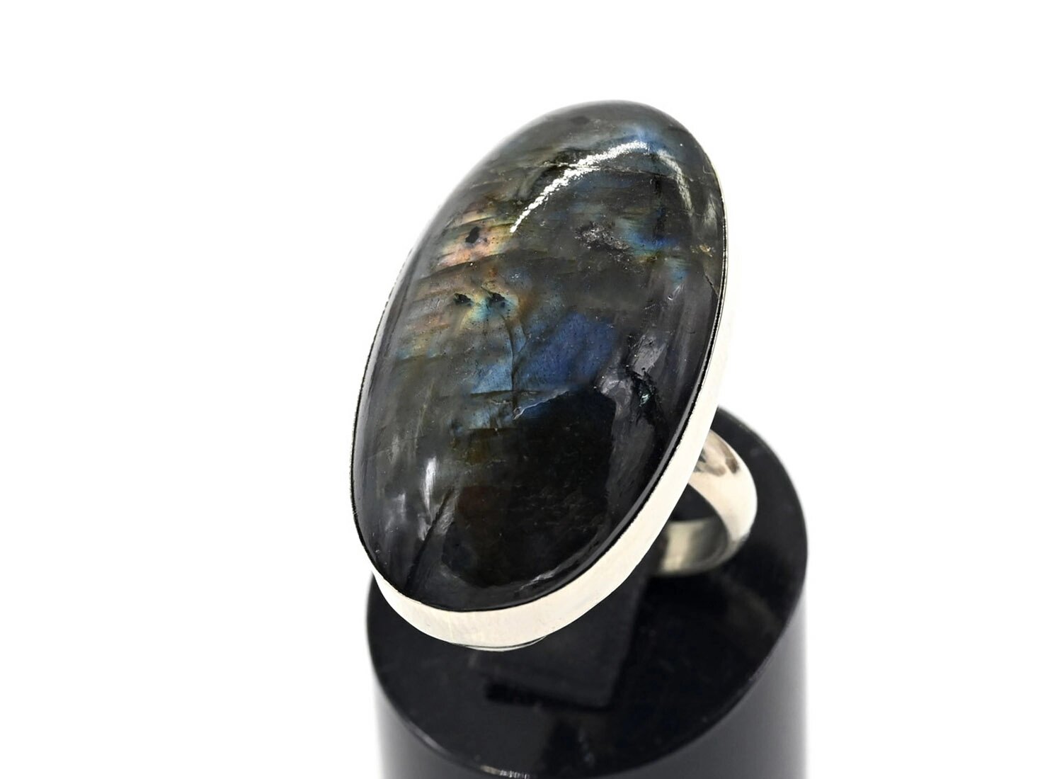 Кольцо, лабрадорит