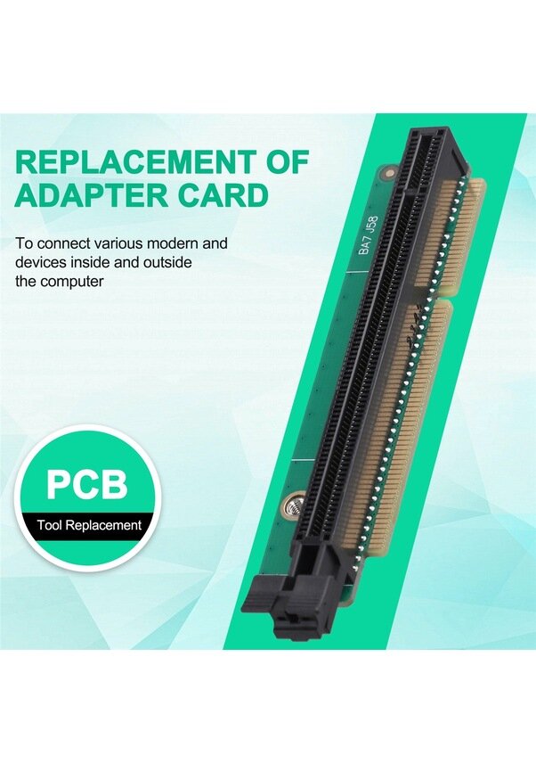 Видеокарта-адаптер PCI-e 16x Tiny 6 Riser Card — фото 1
