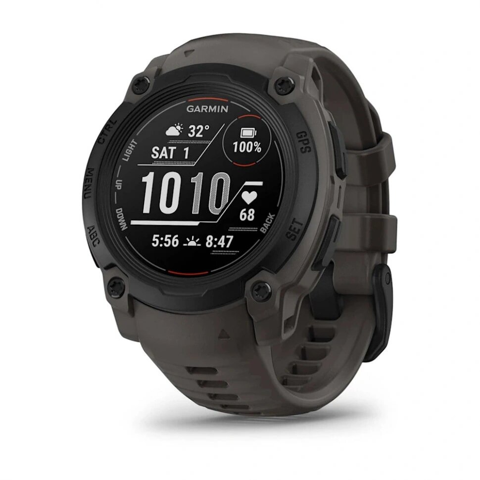 Умные часы Garmin Instinct E 40mm Black Bezel with Charcoal Band,