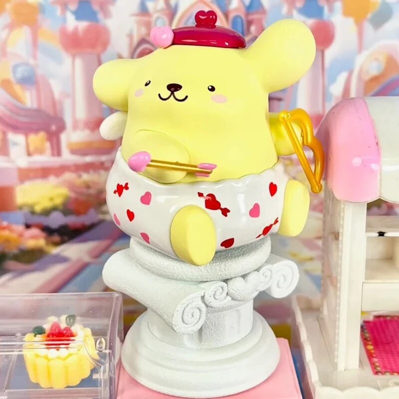 MINISO Санрио слепая коробка фигурки Pom Pom Purin