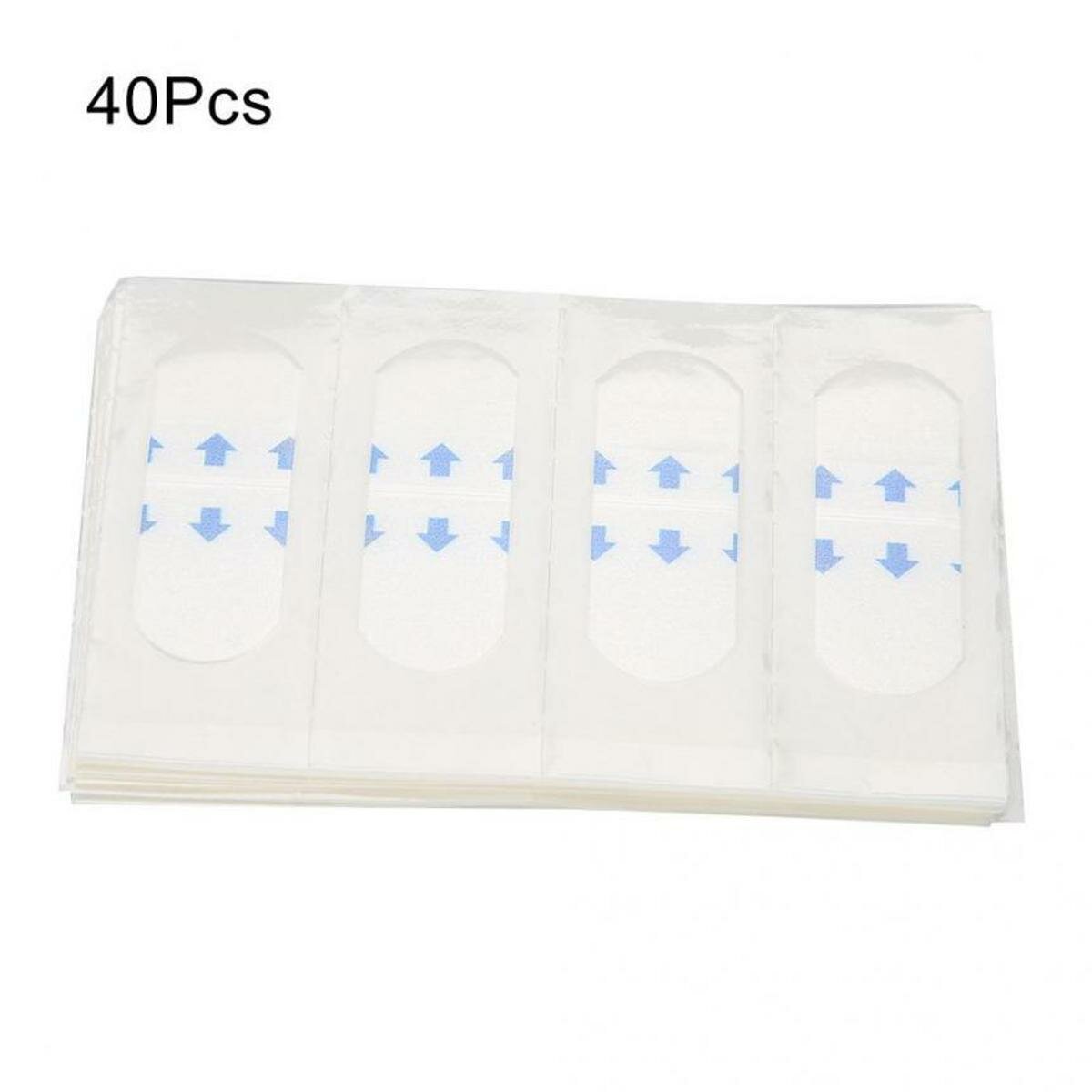 40 шт./компл, невидимая наклейка для подтяжки лица, макияж, подушечки для подтяжки подбородка, тонкая лента для лица