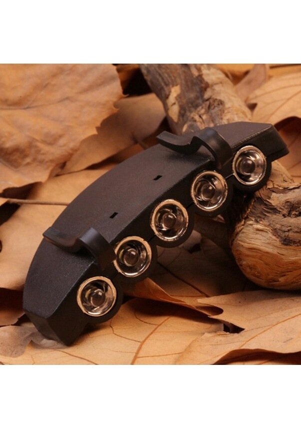 Налобный фонарь со светодиодным креплением, практичный налобный фонарь для кемпинга, пеших прогулок, ночного бега, занятий спортом на открытом воздухе, многоцветный