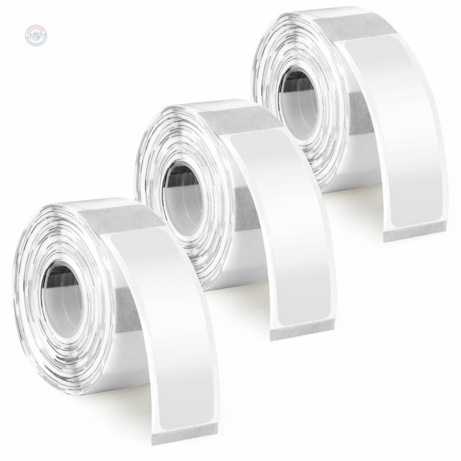 Термотрансферная лента для печати этикеток 12x40 мм, самоклеящиеся водонепроницаемые этикетки для организации дома и офиса, совместимые с большинством принтеров