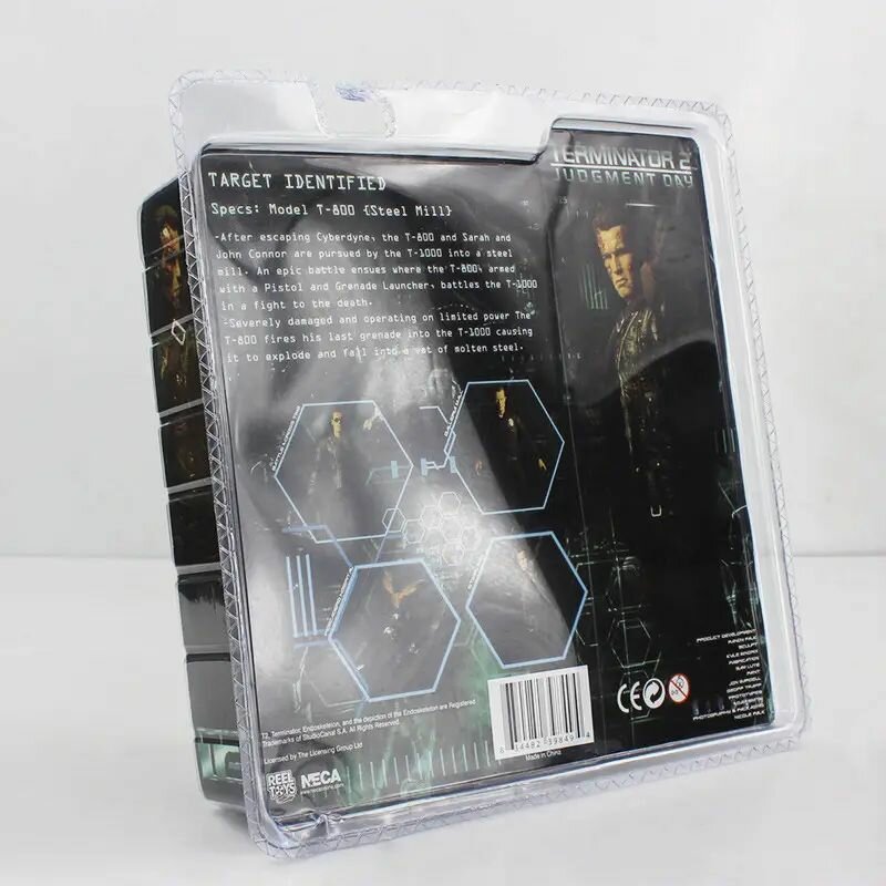 Фигурка NECA Terminator T-800, коллекционная, 18см, подвижные руки — фото 1