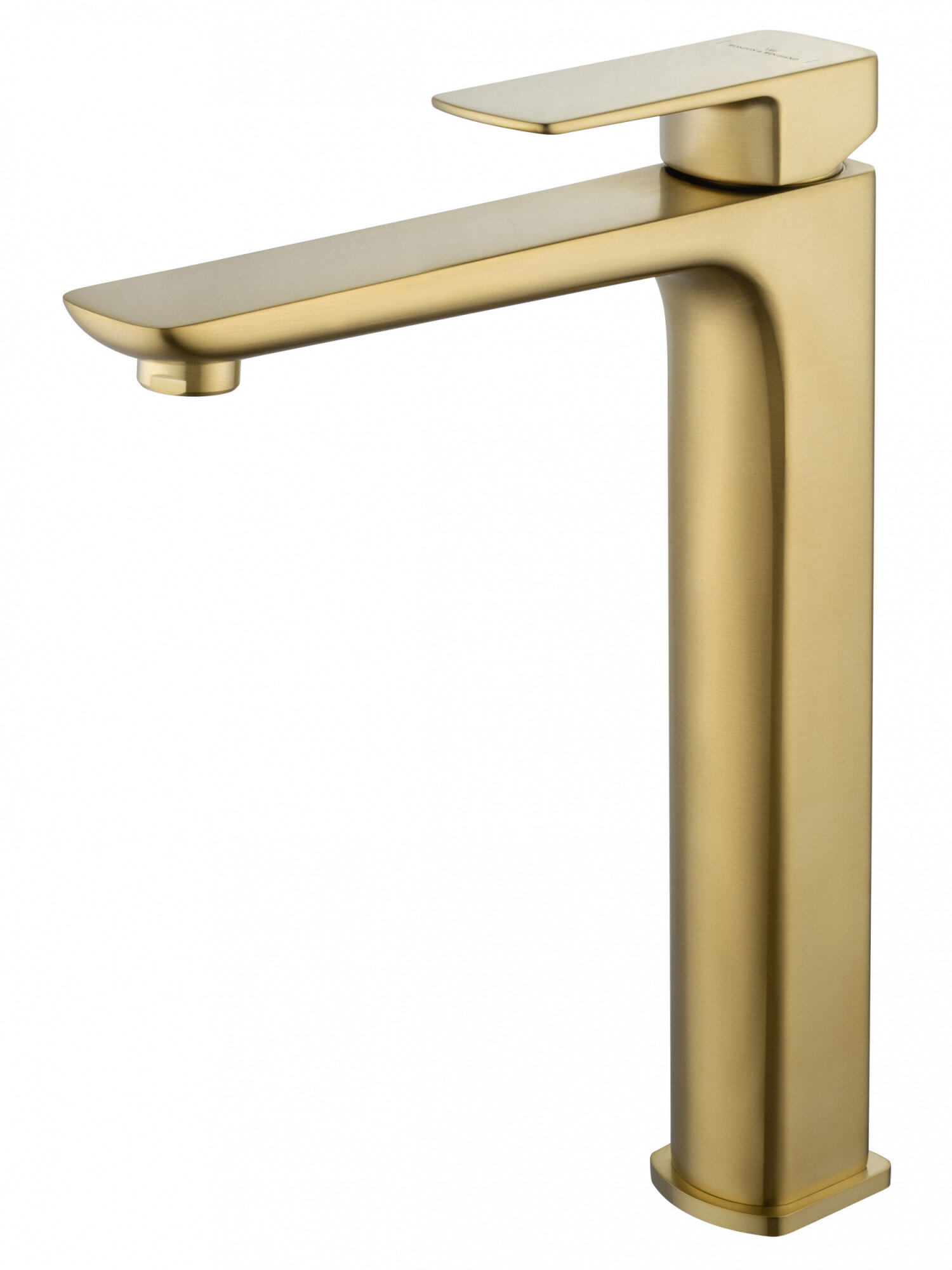 Смеситель для раковины высокий WONZON & WOGHAND EDGE, брашированное золото WW-88239003- BG