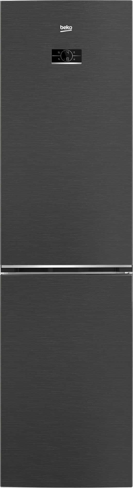 Двухкамерный холодильник Beko B5RCNK332HXBR, 300 л, No Frost, дисплей, стальной антрацит