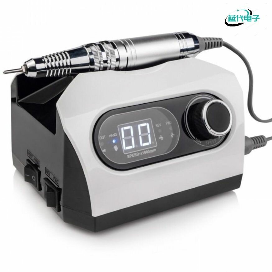 Эксклюзивный белый маникюрный аппарат Nail Drill ZS 717 PRO 65Вт 35000 оборотов