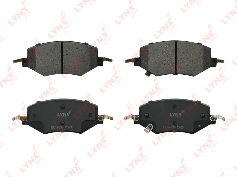 LYNXauto Колодки тормозные передние TESLA Model 3 18>