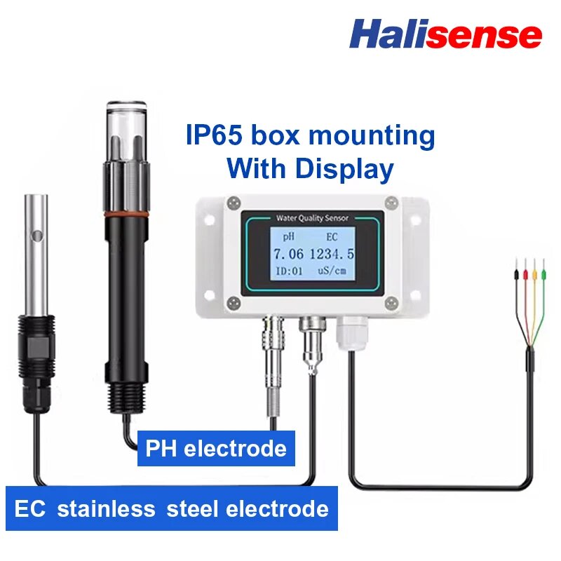 Датчик качества воды PH EC 2 в 1 OYS-PHEC(S)-IP65-D