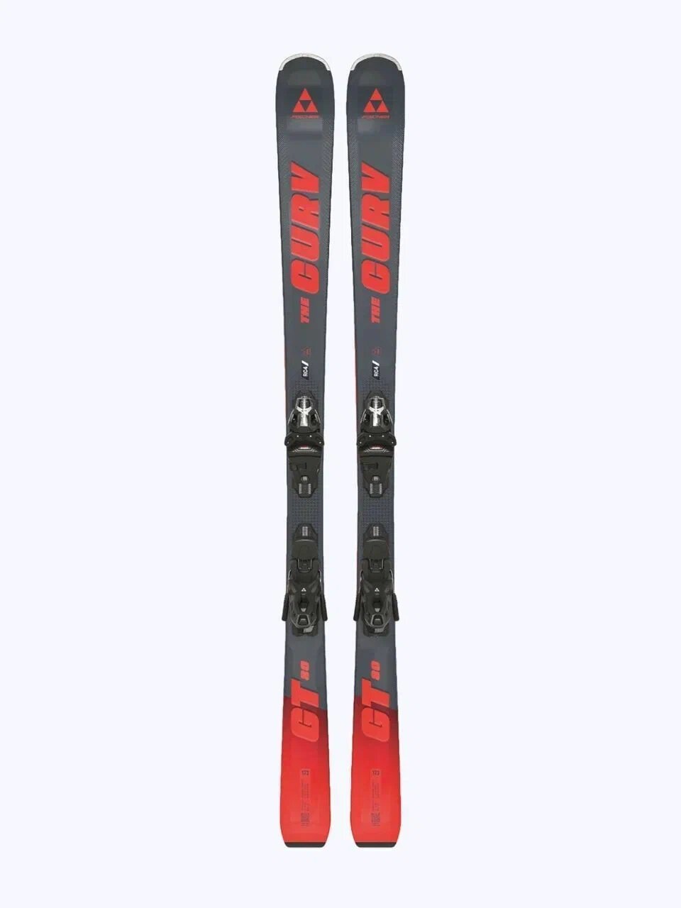 Лыжи трассовые с креплениями FISCHER XTR THE CURV GT 80 RT + RSW 10 PR, 173 см.