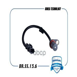 Датчик положения коленвала br. ss.13.6 hyundai solaris 10-, ix 10-, kia rio 11-, ceed BRAVE арт. br. ss.1