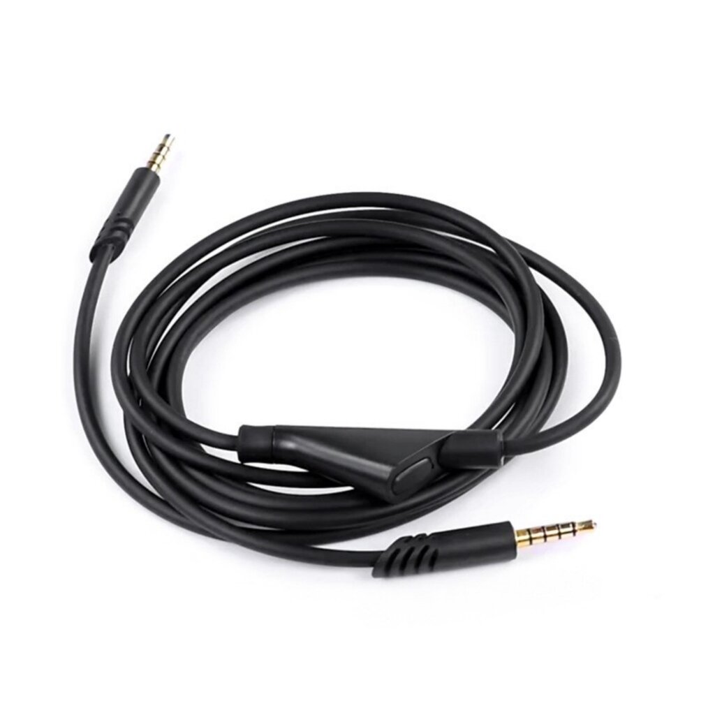 Сменный кабель 3,5 мм Штекерный Соединительный Шнур для Игровых Гарнитур A10 A40 A30 с функцией Управления Проводом