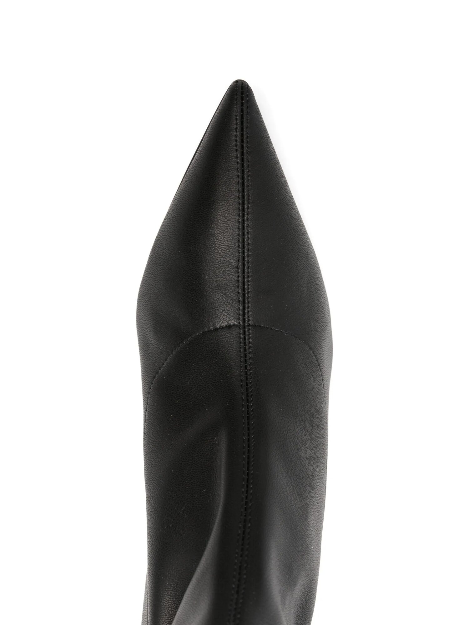 Ботинки P.A.R.O.S.H. Pointed-toe sock boots, размер 37, black/black — фото 1