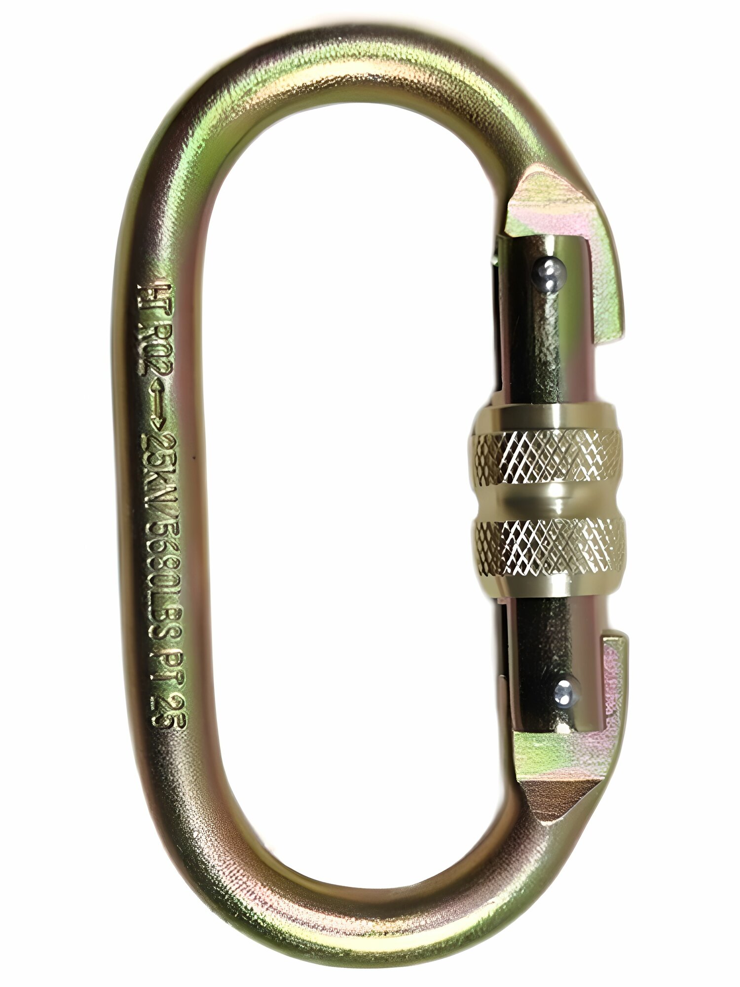 Карабин овал 25 кн сталь