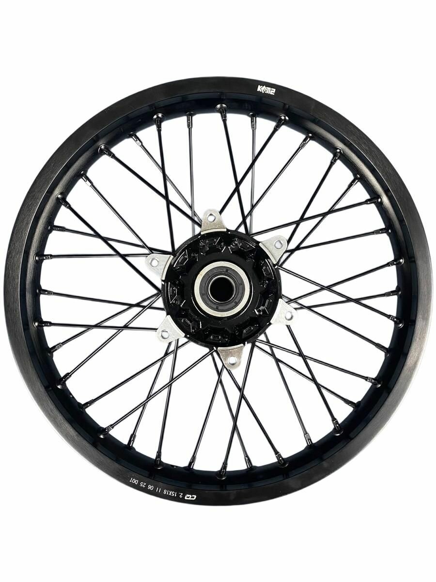 Диск KEWS в сборе R18 для мотоцикла, черный