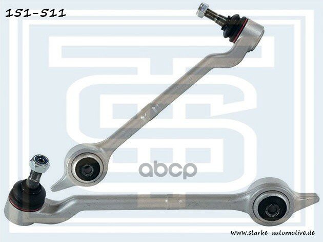 Рычаг передний BMW E39 нижний L (520-530) Starke 151-511/31121094233 31121094233 STARKE арт. 151511