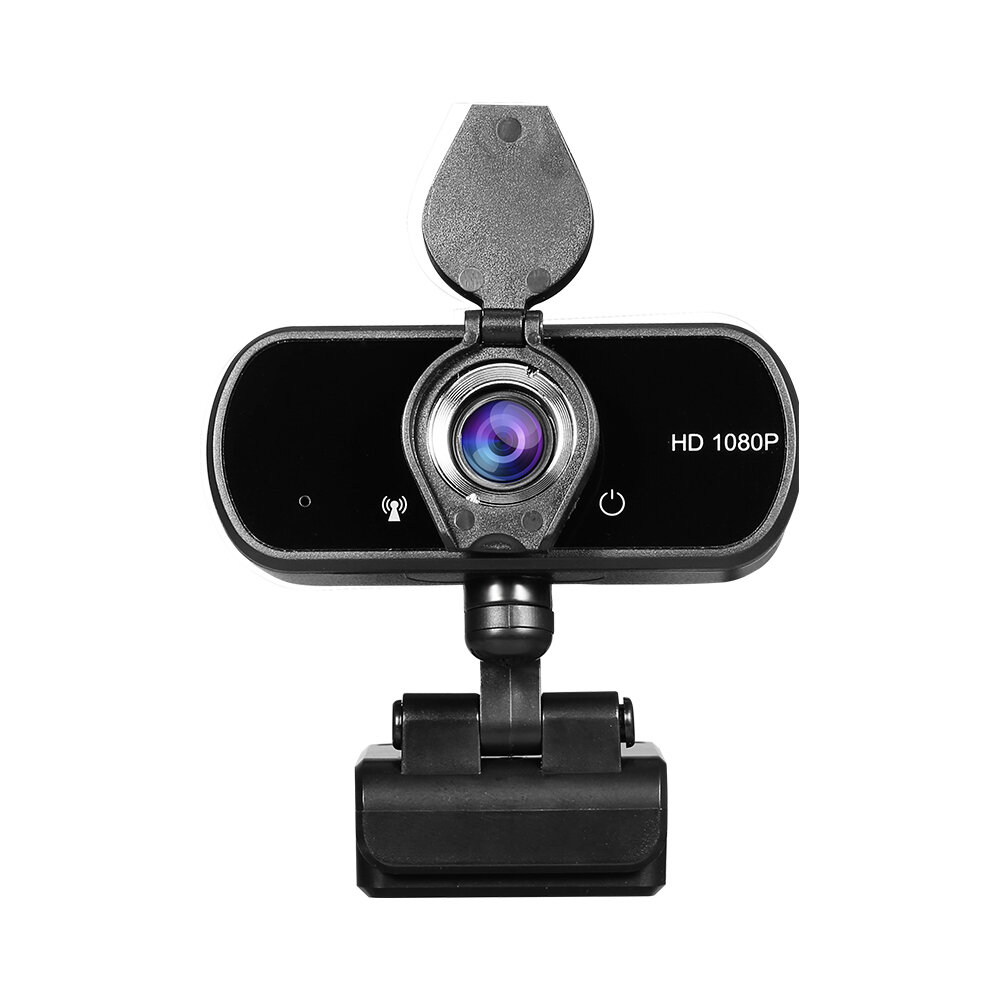 HD 1080P USB Веб-камера с защитной крышкой Ручная фокусировка Камера для видеоконференций