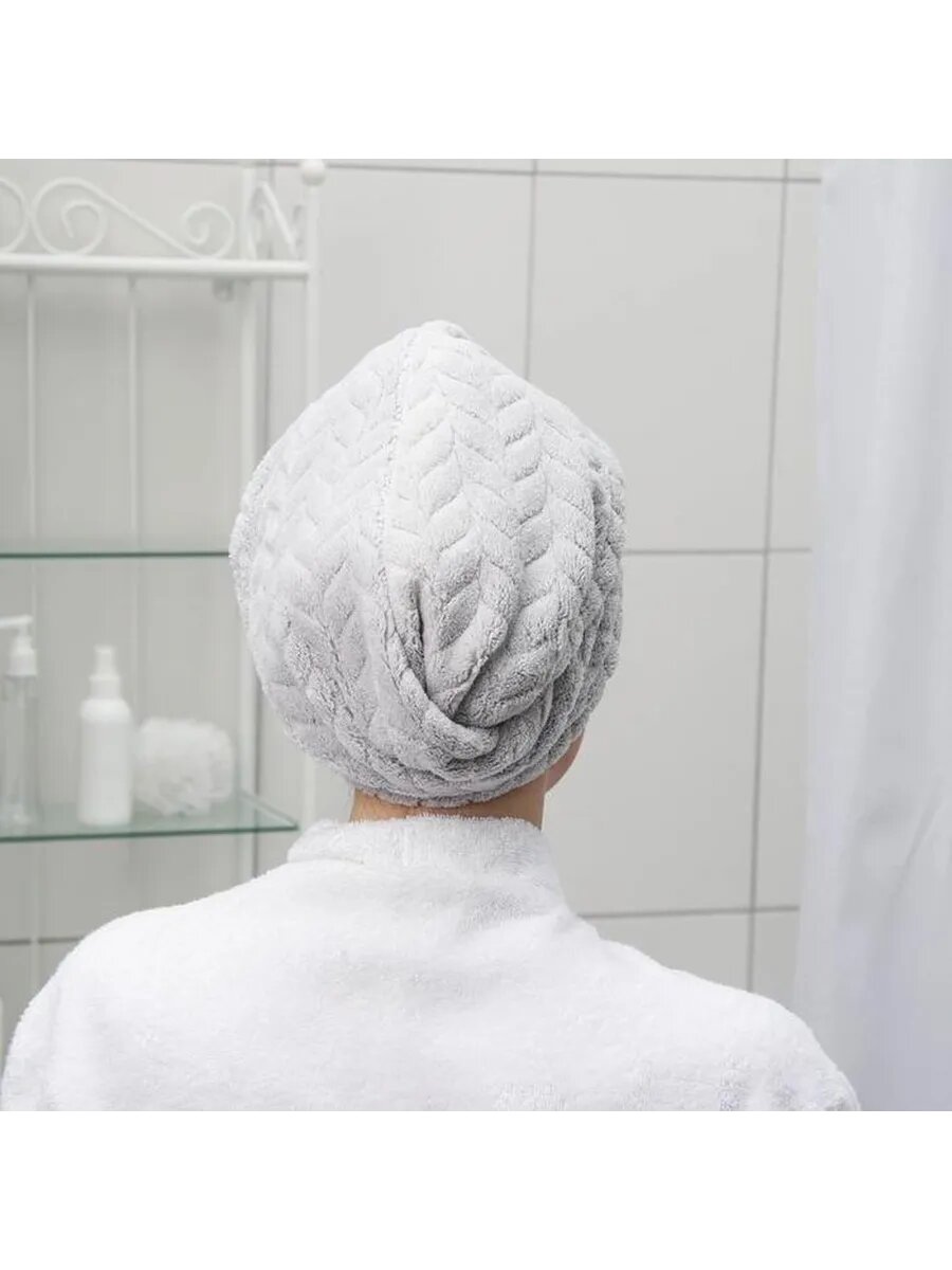 Комфортная микрофибровая чалма для быстрой сушки