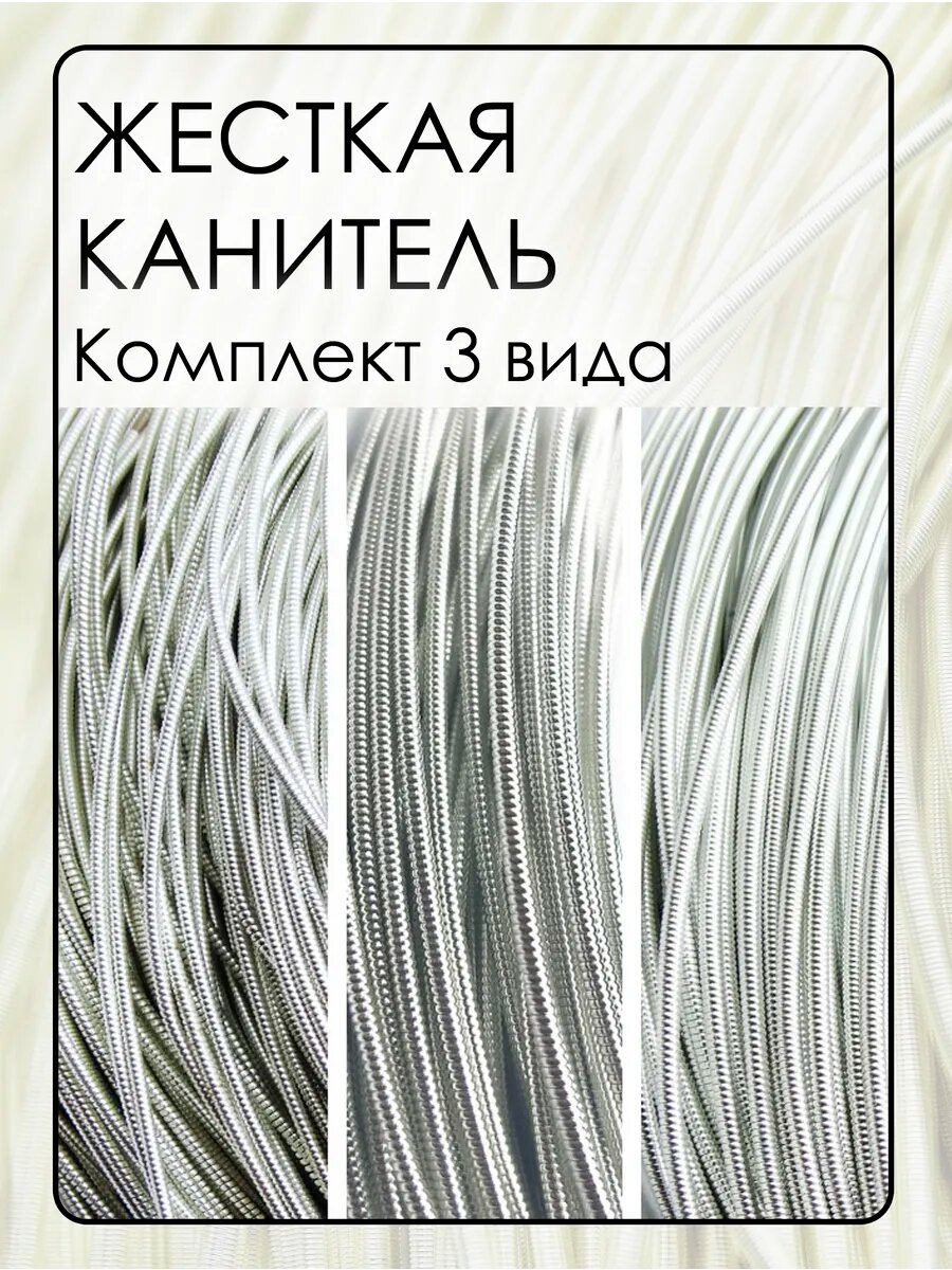 Комплект канитель (трунцал) 3 упаковки