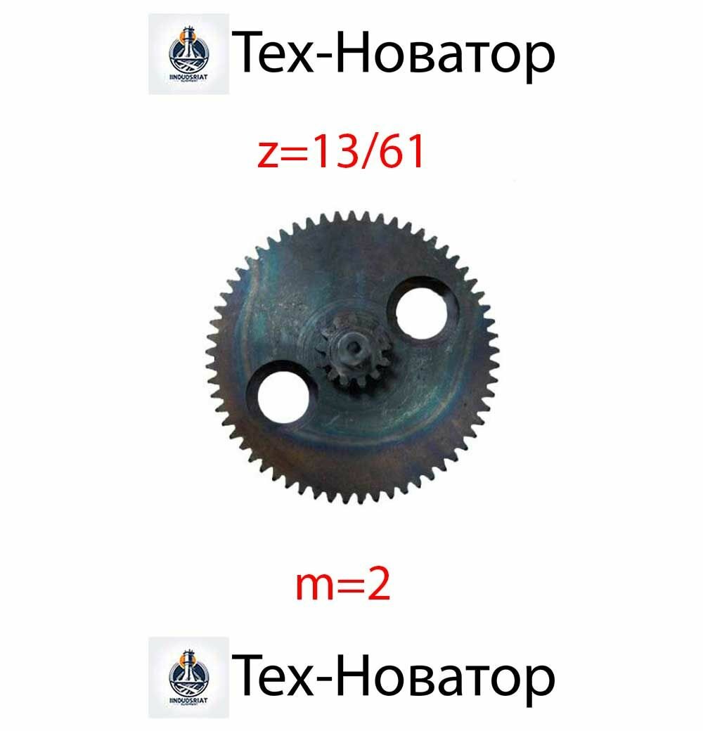 Шестерня сдвоенная ТШП 25 102-29 (986251.001) z13/61