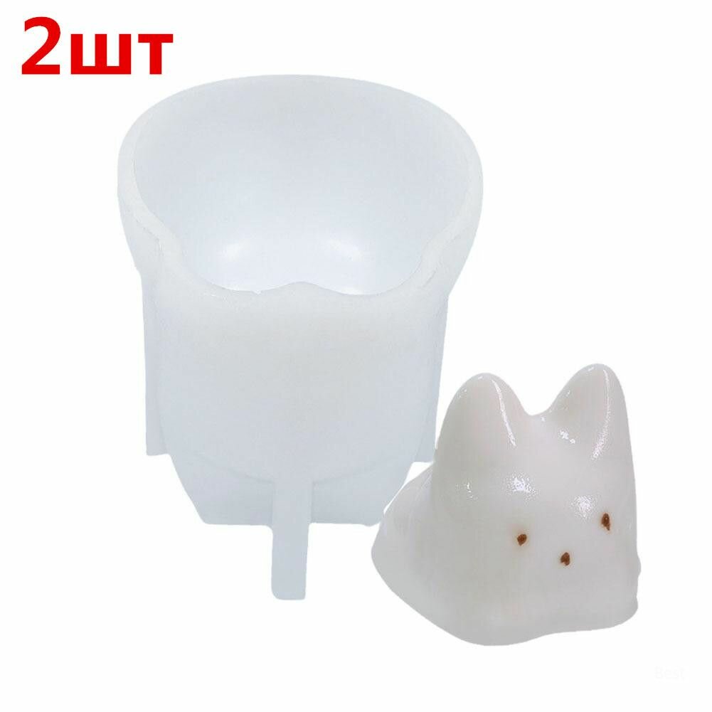 3D силиконовая форма для кошек, форма для пудинга сделай сам