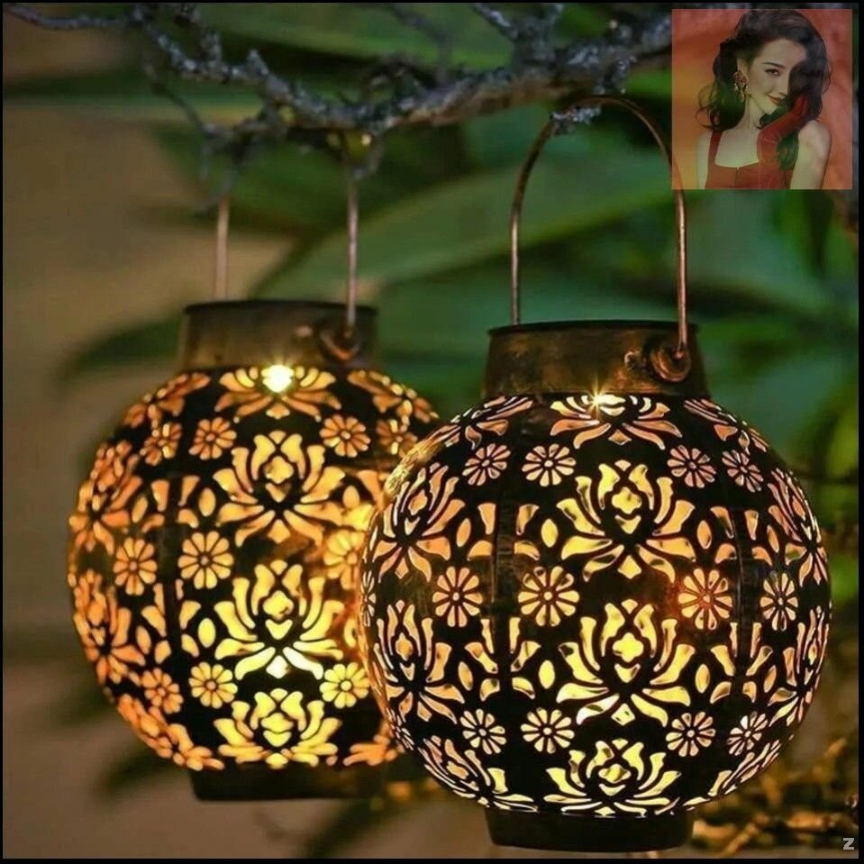 Светильник уличный для дачи на солнечной батарее / Фонарь уличный садовый на солнечной батарее