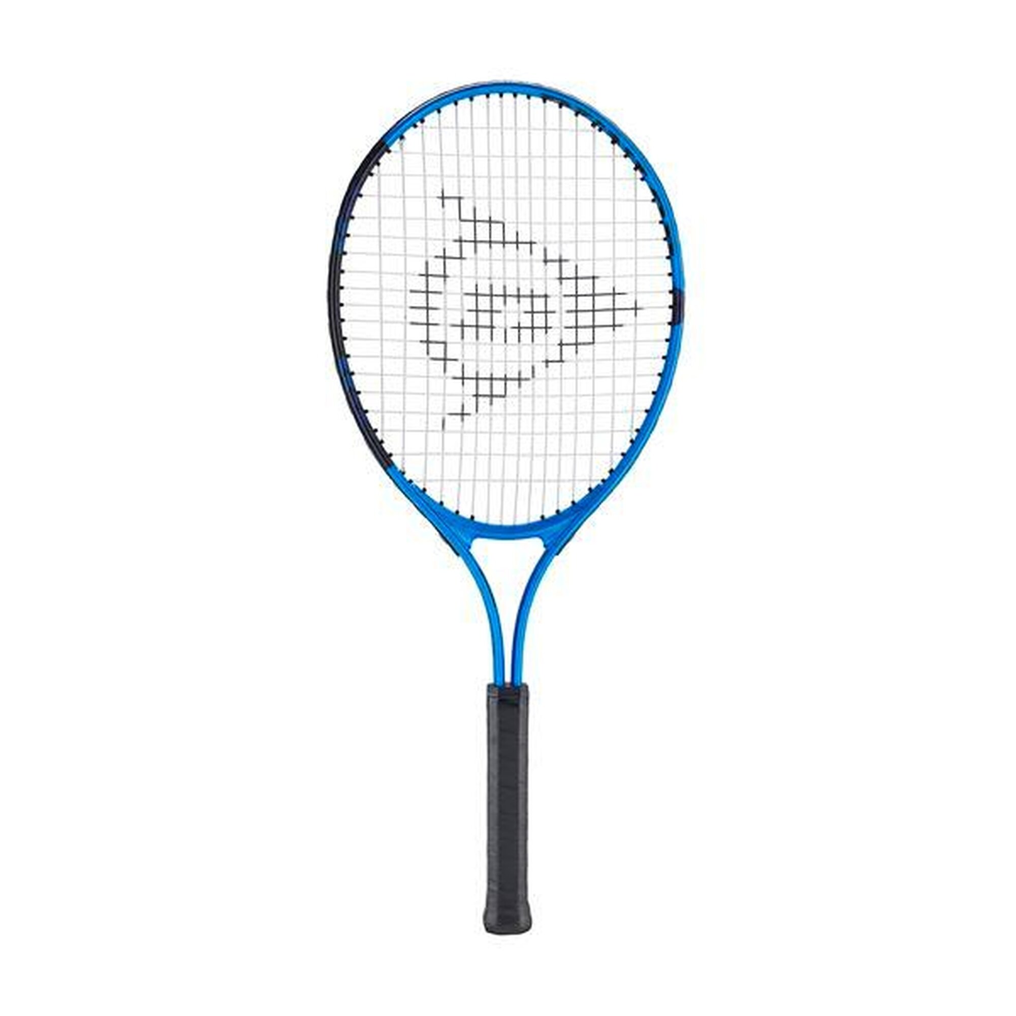 Decathlon Ракетка для большого тенниса Dunlop Junior FX 26, для детей 9-12 лет, синий/черный, с чехлом