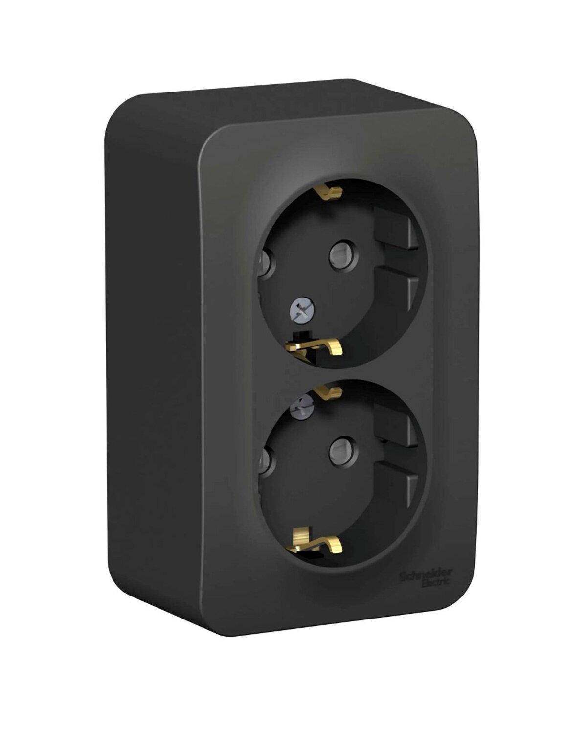 Розетка Schneider Electric BLNRA011216 Внешняя, Пластик, Антрацит