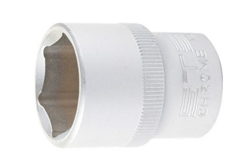 Головка торцевая, 16 мм, 6-гранная, crv, под квадрат 1/2"// stels