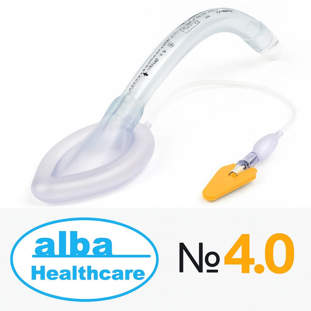 Маска ларингеальная №4 размер, одноразовая, стерильная , Alba