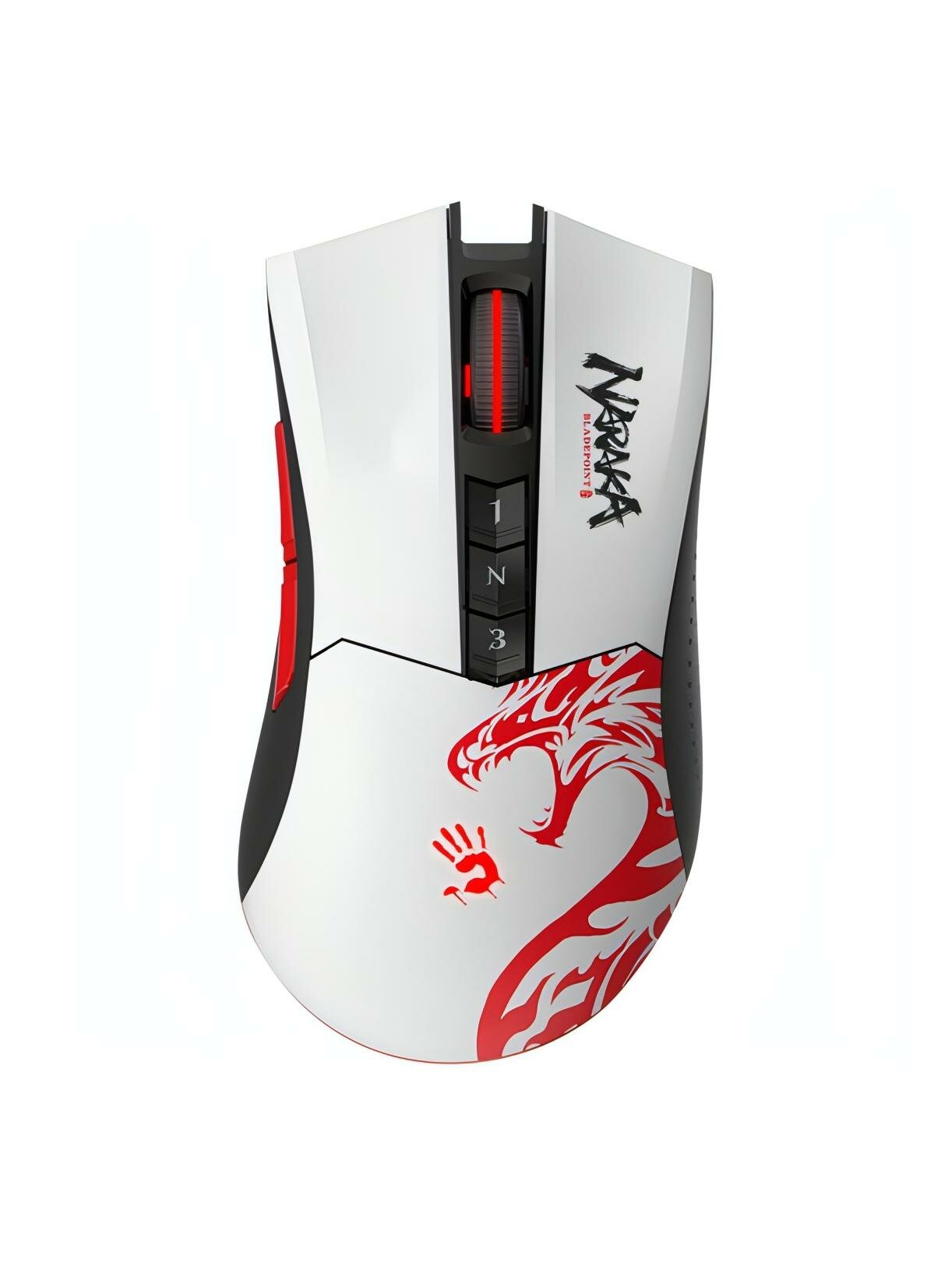 Игровая мышь A4Tech Bloody R90 Plus Naraka White