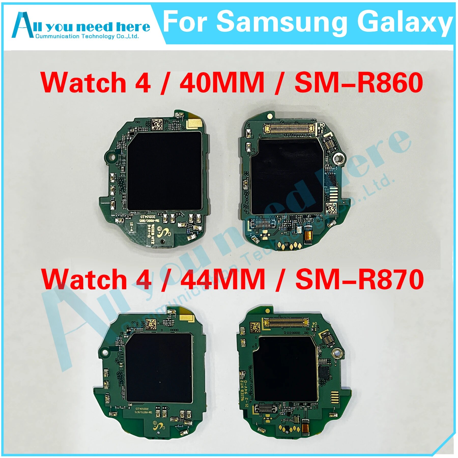 Для Samsung Galaxy Watch 4 40 мм SM-R860 SM-R865/Watch4 44 мм SM-R870 SM-R875 Замена материнской платы R860