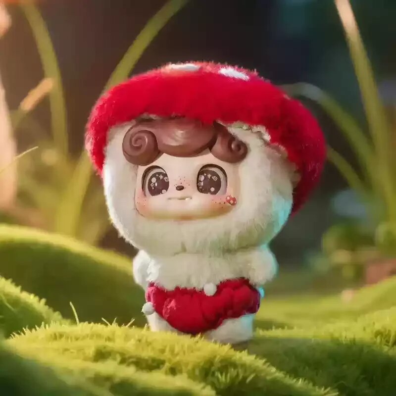 JOTOYS Trendy Play Q Baby Fairy Tale Series виниловая кукла red mushroom