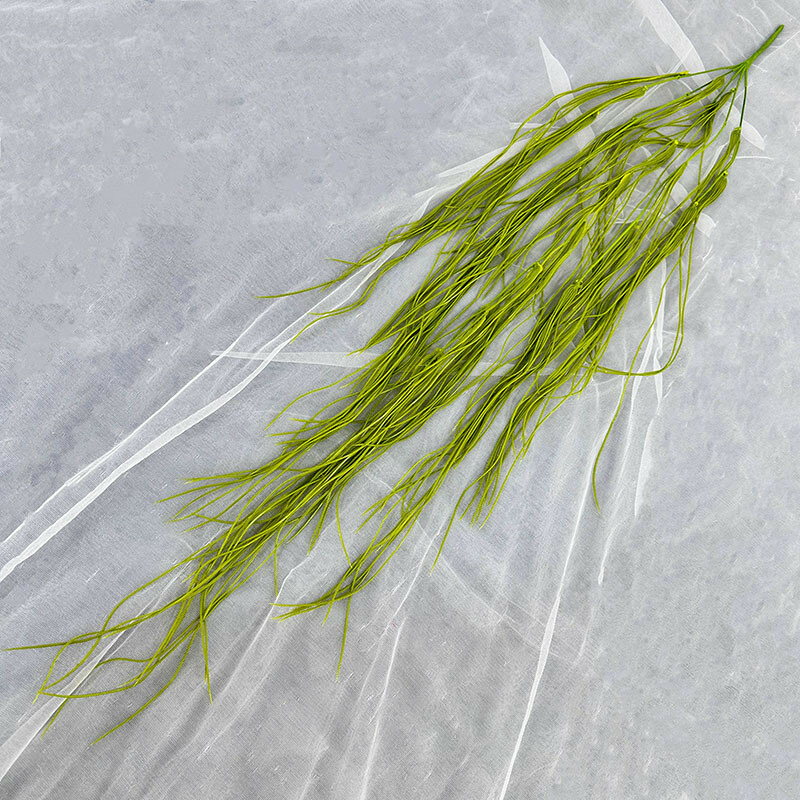 Artificial green wall hanging for wedding decoration and photo studio setup, light green