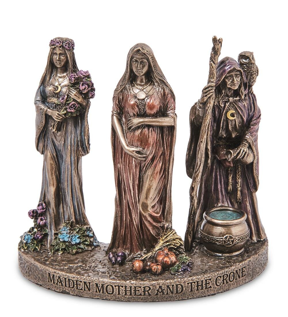 Статуэтка Тройная богиня - Дева, Мать и Старуха A2188576 Veronese, Полистоун