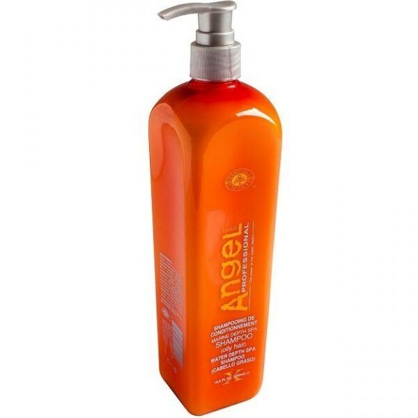 Angel Professional Шампунь для жирных волос профессиональный бессульфатный Marine Depth Spa Shampoo, 500 мл