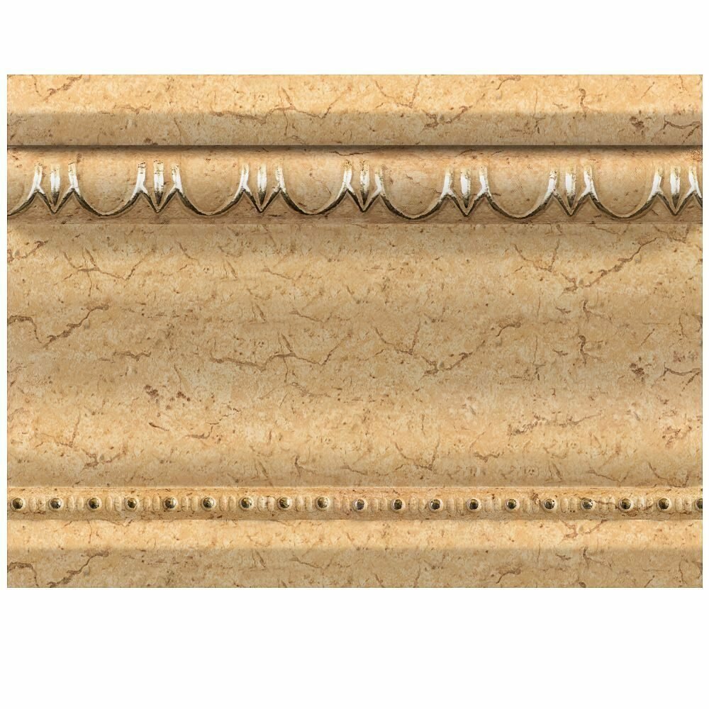 Карниз, Интерьерный багет, набор 2 шт. 80х57х1100мм Оникс Cosca A80(2)/LB4-1