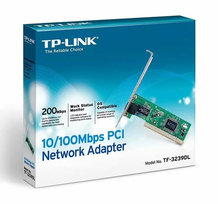 Сетевая карта TP-Link TF-3239DL 10/100M PCI Network Adapter
