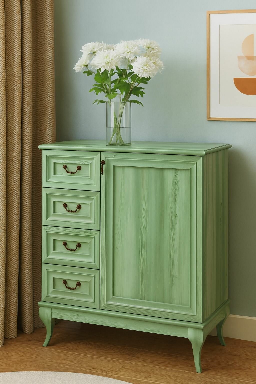 Комод, комод с ящиками, Оливия