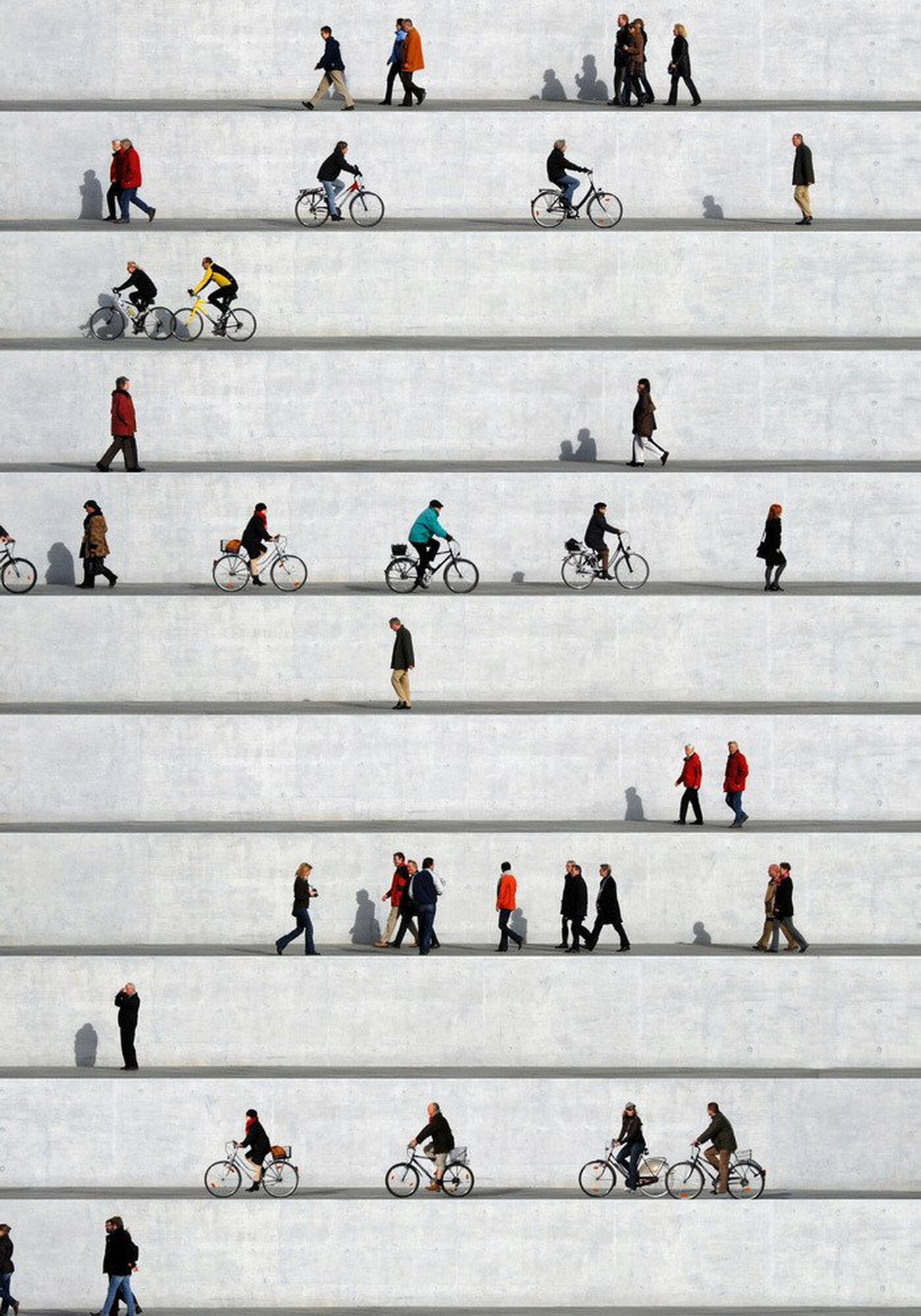 Плакат, постер Лестница в небо-Ян Ванстилла (2004) на бумаге, размер 21х30см