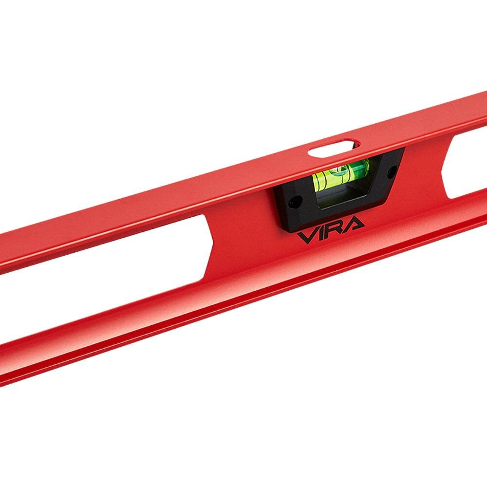Уровень пузырьковый строительный двутавровый Vira 100162 2 глазка 600 мм