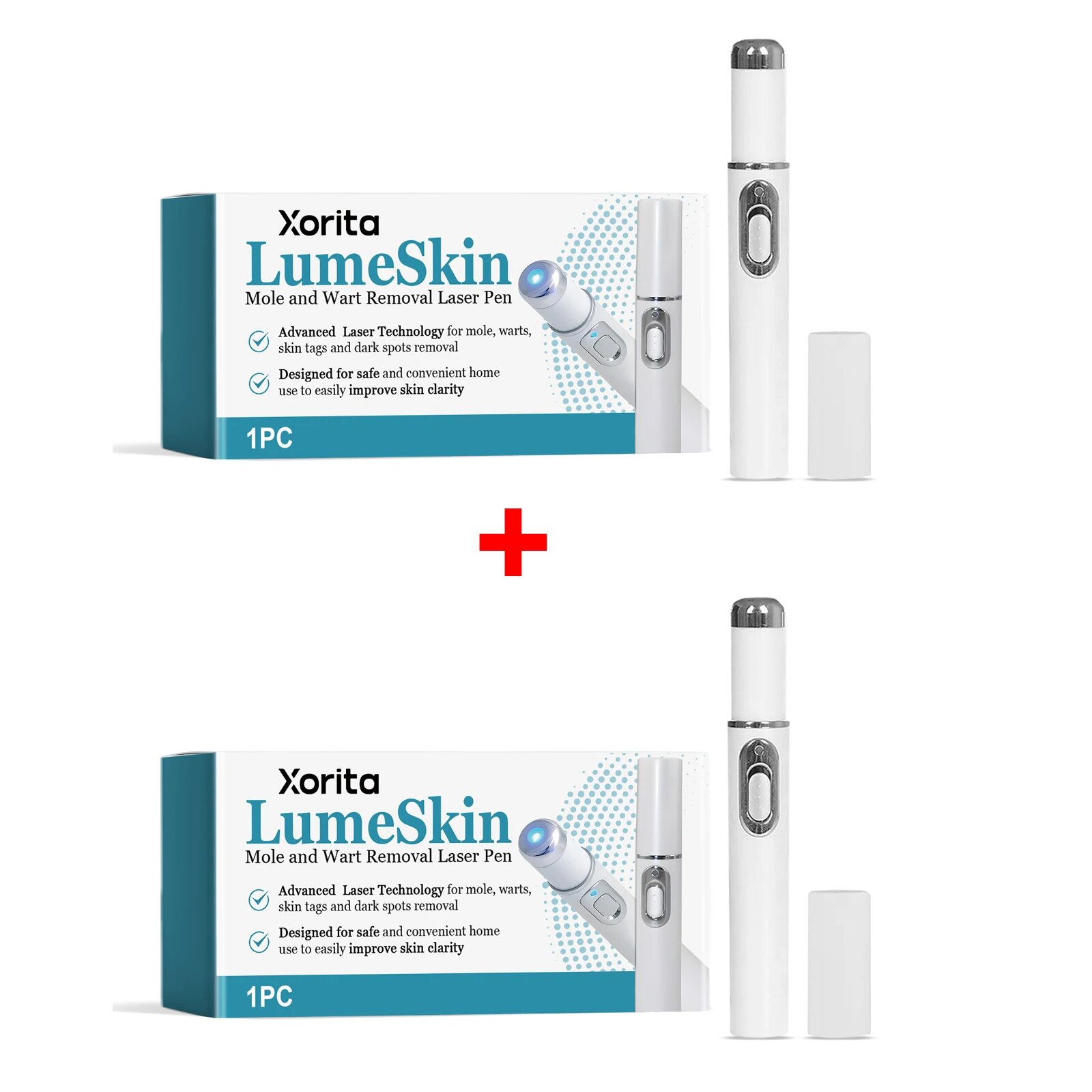 Лазерная ручка для лица 2pcs Boxed