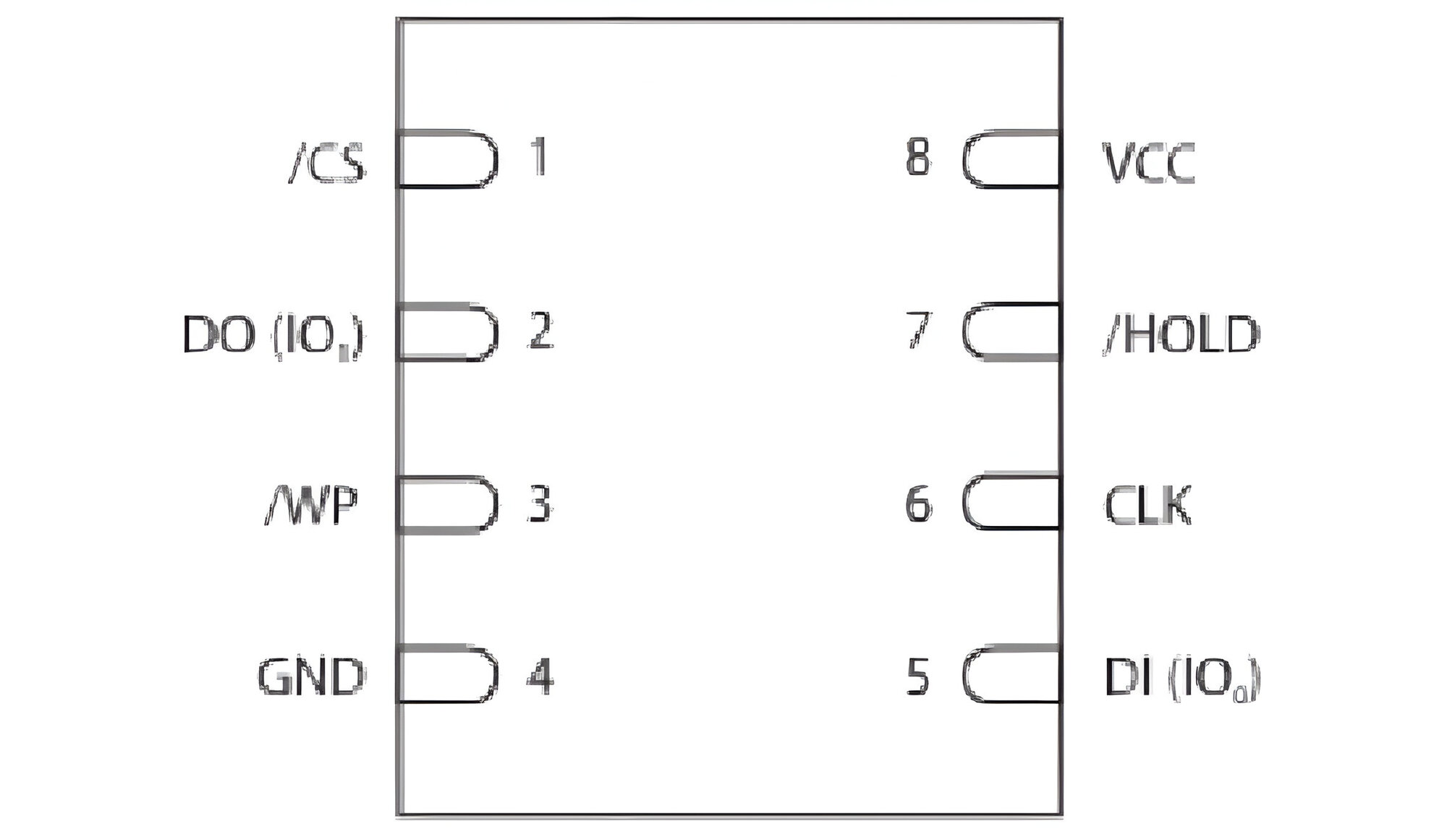 Микросхема W25X10CLUXIGT