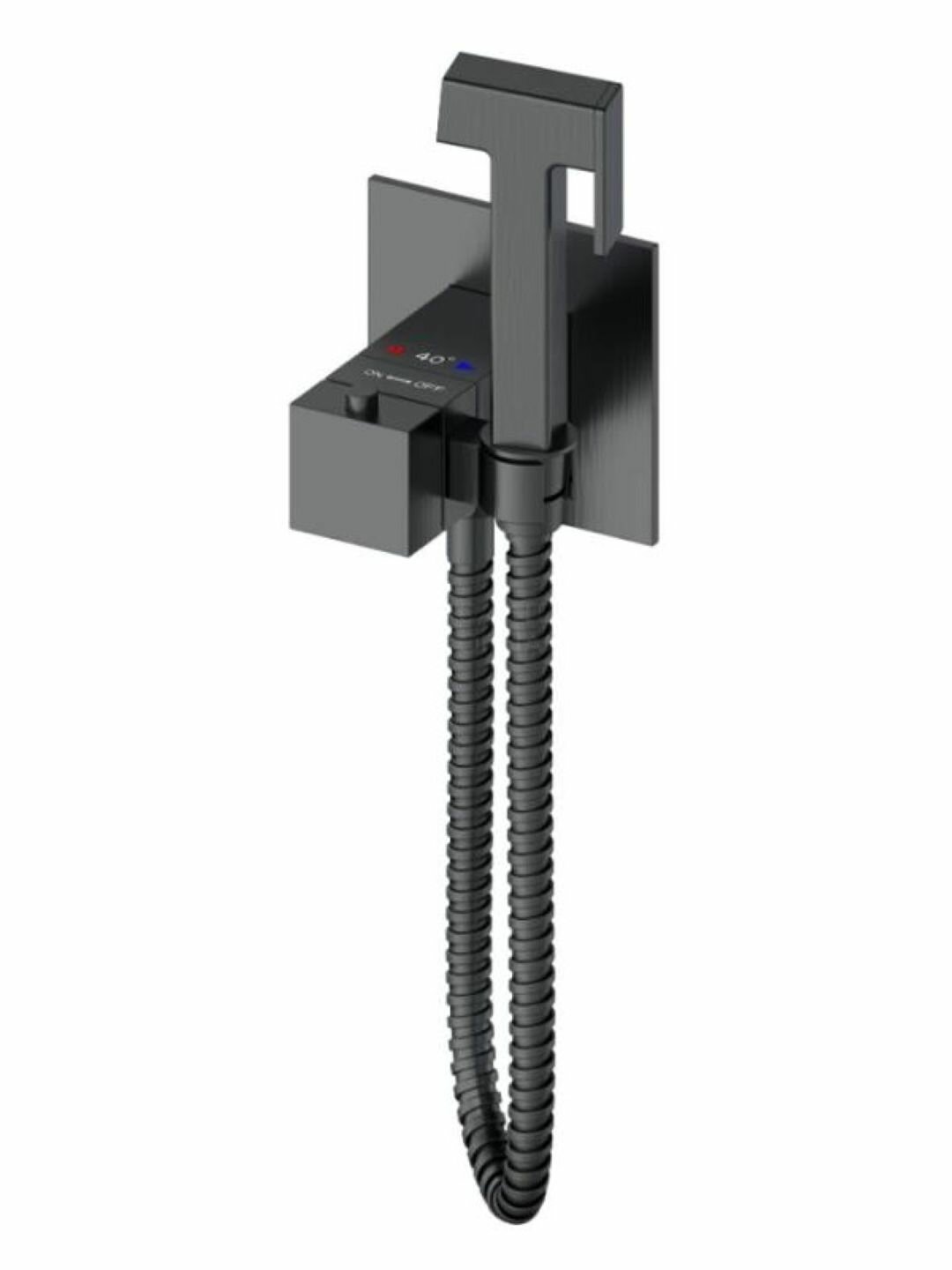 Встроенный термостатический смеситель с гигиеническим душем Gerhans K15383D